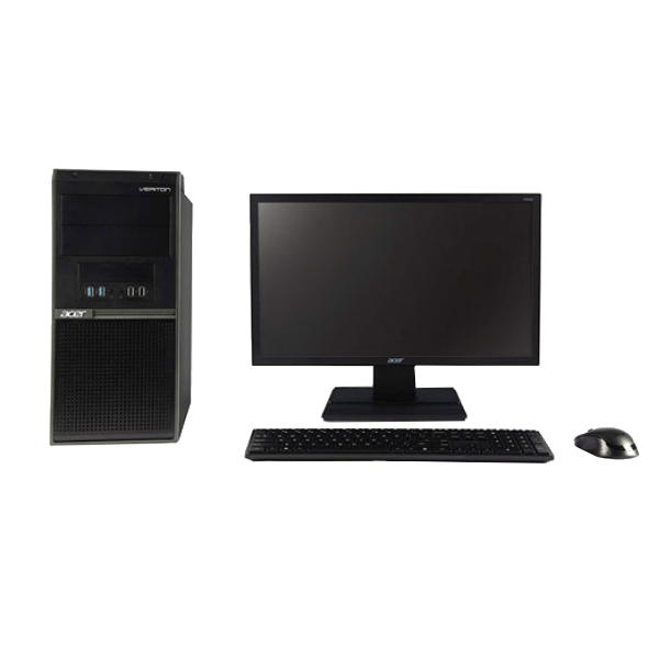 Acer Veriton UX.VTJSI.292 All-in-One Desktop, Veriton M200, DOS, 1 TB ...