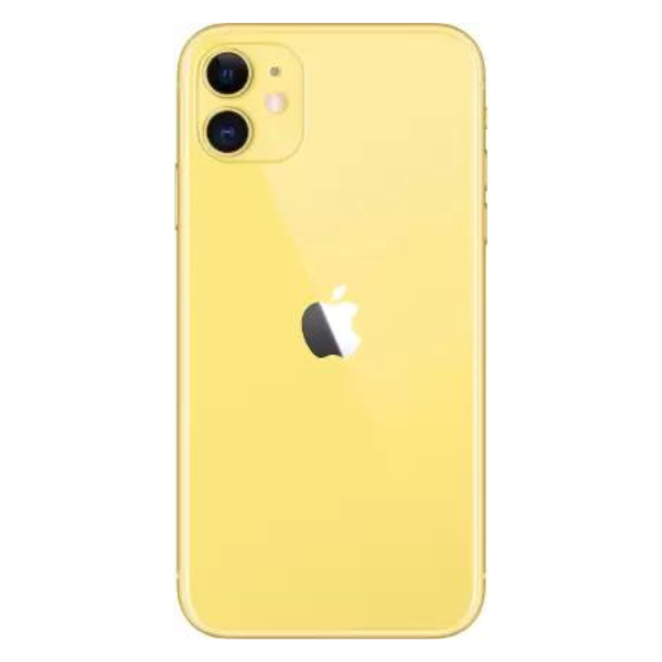 Apple iPhone 11 (MHDL3HN/A) Yellow, 4GB RAM, 128GB, A13 Bionic, 6.1 ...
