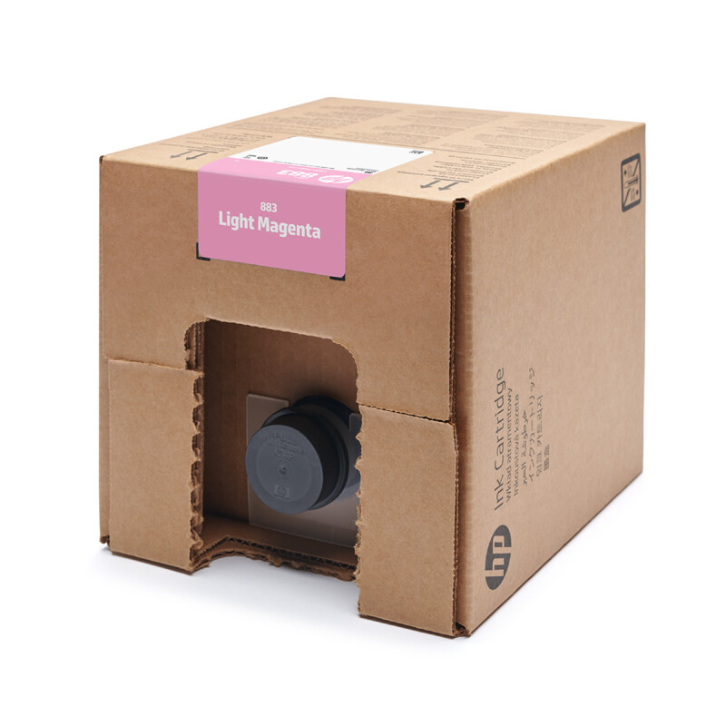 HP 883 5-liter Light Magenta Latex Ink Cartridge (G0Z33A)