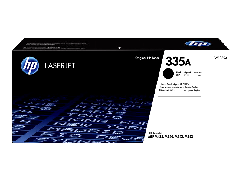 HP 335A - black - original - LaserJet - toner cartridge (W1335A)