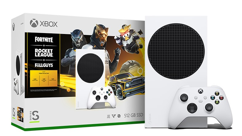 Microsoft Xbox Series S Console - Gilded Hunter Bundle